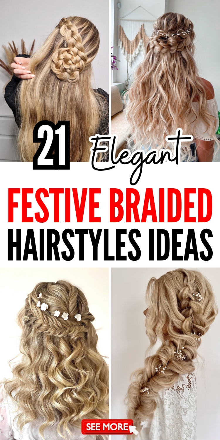 21 Elegant Festive Braided Hairstyles for Christmas (2026 Edition ...