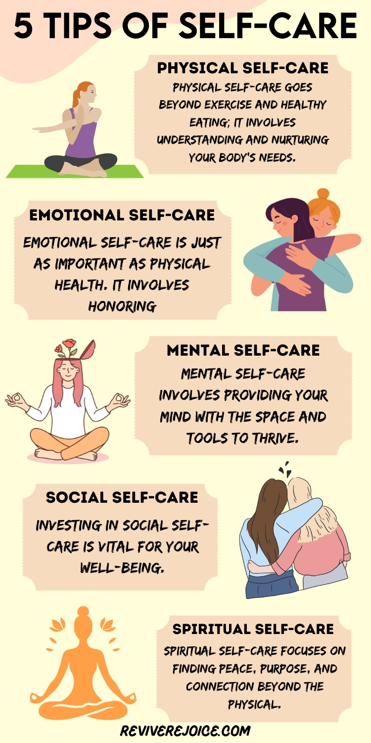 5 Main Types of Self Care for a Balanced Life